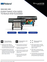 Roland SG3-540 EcoSolvent Printer/Cutter